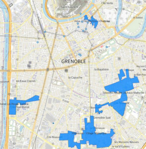 Les nouveaux périmètres des Quartiers politique de la ville (QPV ...